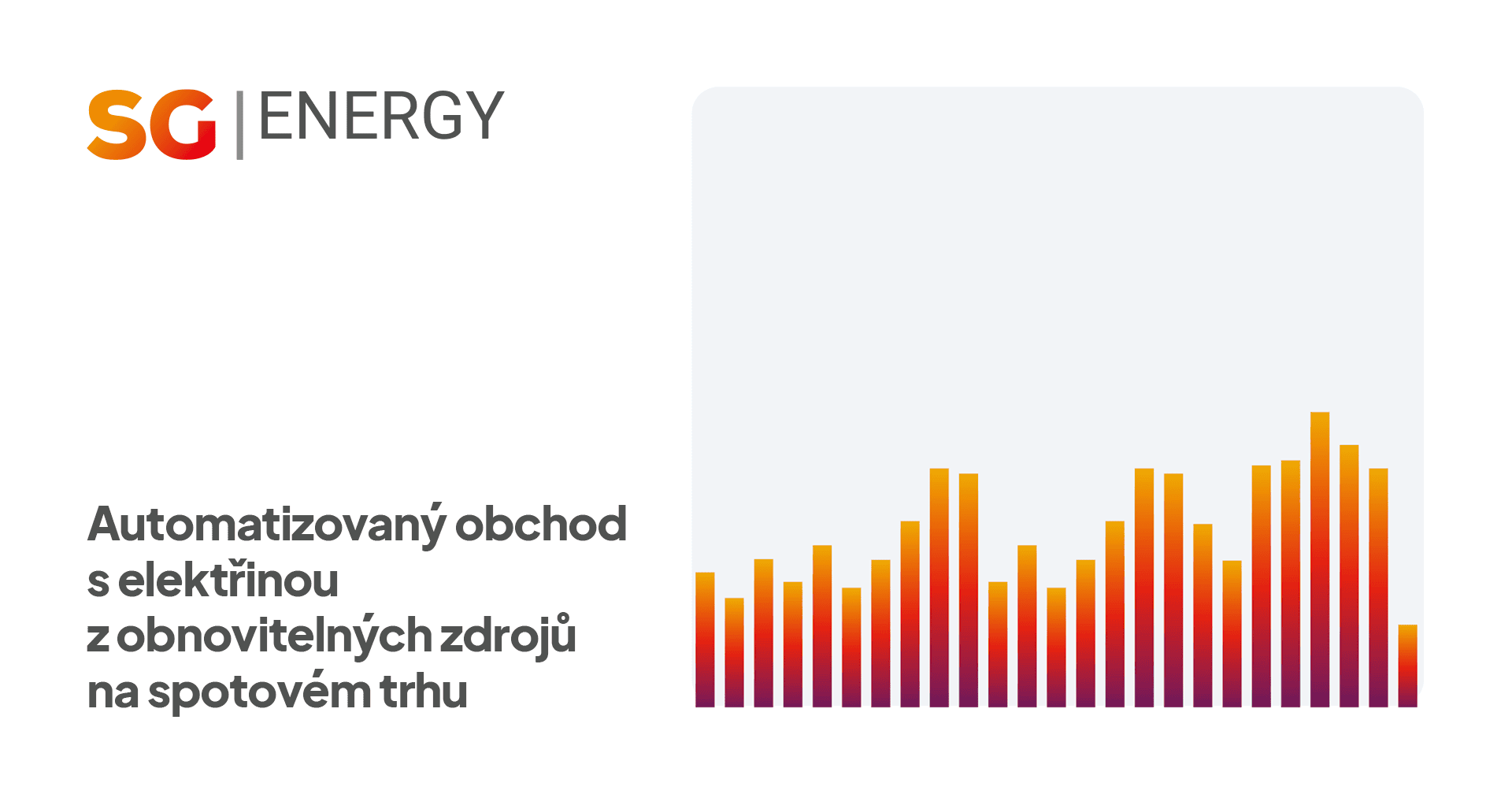 Výkup elektřiny - SG Energy